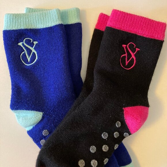 Victoria's Secret | Accessories | Victorias Secret Pj Socks Two | Poshmark